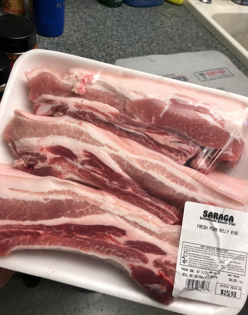 Pork Belly Ribs Recipe Specialty Gas House