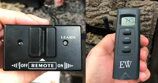 How to fix your Everwarm Gas Fireplace Remote - EW4001TH-A